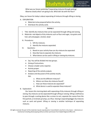 6 Science Teacher S Guide | PDF