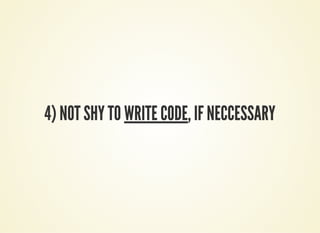 6 secrets of a software architect | PPT