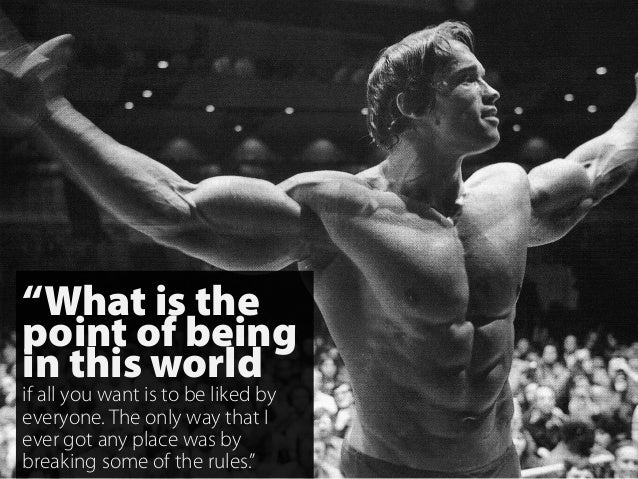 6 Secrets To Success By Arnold Schwarzenegger