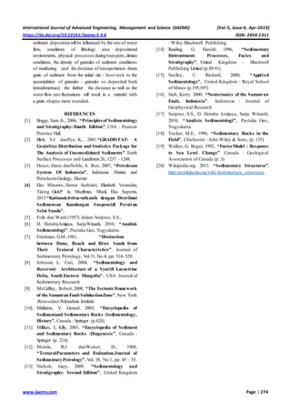 Sedimentation Model Area of Lau Kawar Lake from Volkanic Eruption of ...