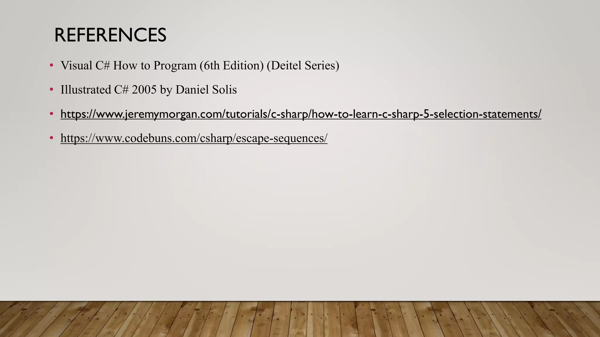 selection structures | PDF