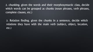 6 shallow parsing introduction | PDF