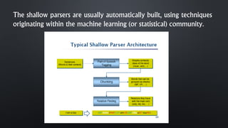 6 shallow parsing introduction | PDF