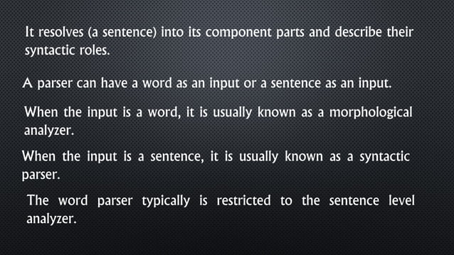 6 shallow parsing introduction | PDF