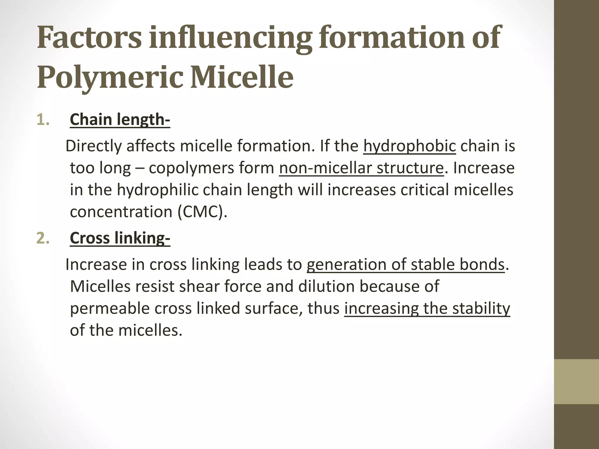 Polymeric Micelle | PPTX