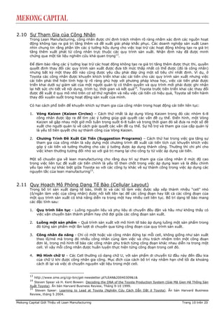 6 sigma introduction to lean manufacturing - vietnamese | PDF