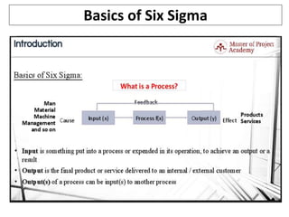 6 Sigma PPT.pptx | Mechanical and Industrial Engineering Industry ...
