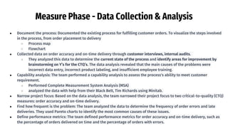 Six Sigma Presentation on Yellow beltions | PPT