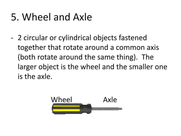 6 Simple Machines Notes.ppt | Physics | Science