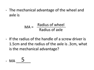 6 Simple Machines Notes.ppt