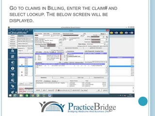 6 simple steps to create secondary claims using eClinicalWorks! | PPTX
