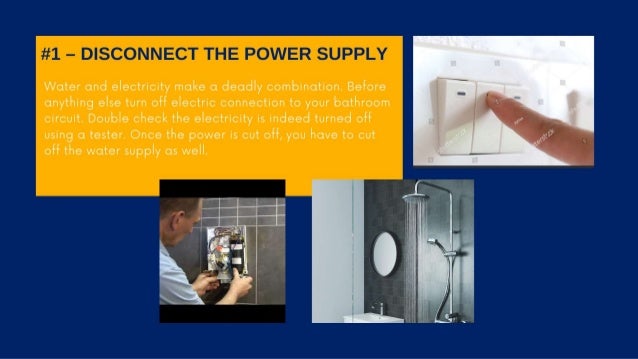 6 Simple Steps to Replace an Electric Shower DIY | PPTX