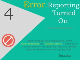 6 simple tips to become a better PHP developer | PPTX
