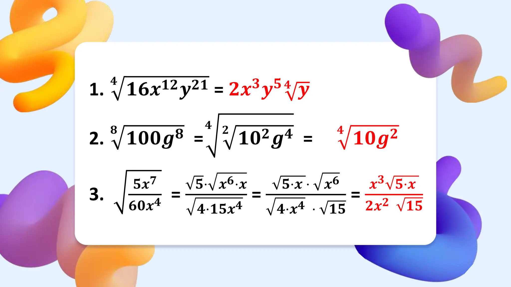 Grade 9 Lesson on SIMPLIFYING RADICALS.pptx