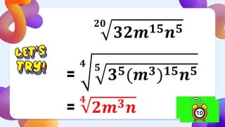 Grade 9 Lesson on SIMPLIFYING RADICALS.pptx