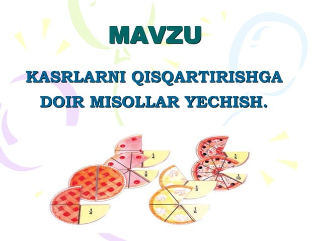 6 sinf matematika.ppt | Free Download