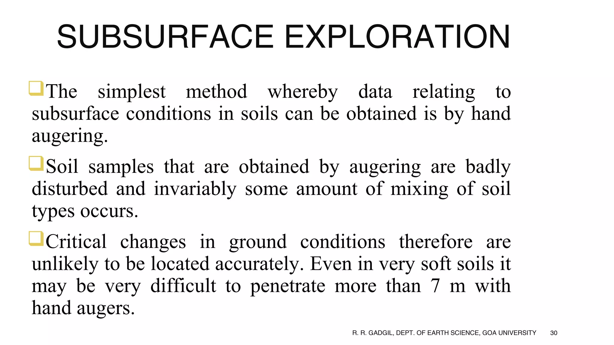 6 site investigation | PPT