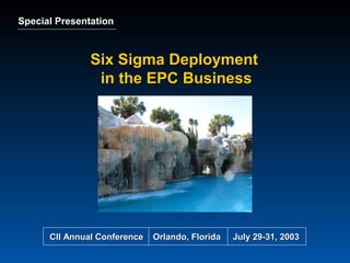 6 six sigma presentation | PPT