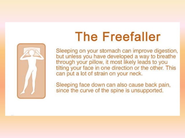 6 sleeping positions and their effects on your health | PPT