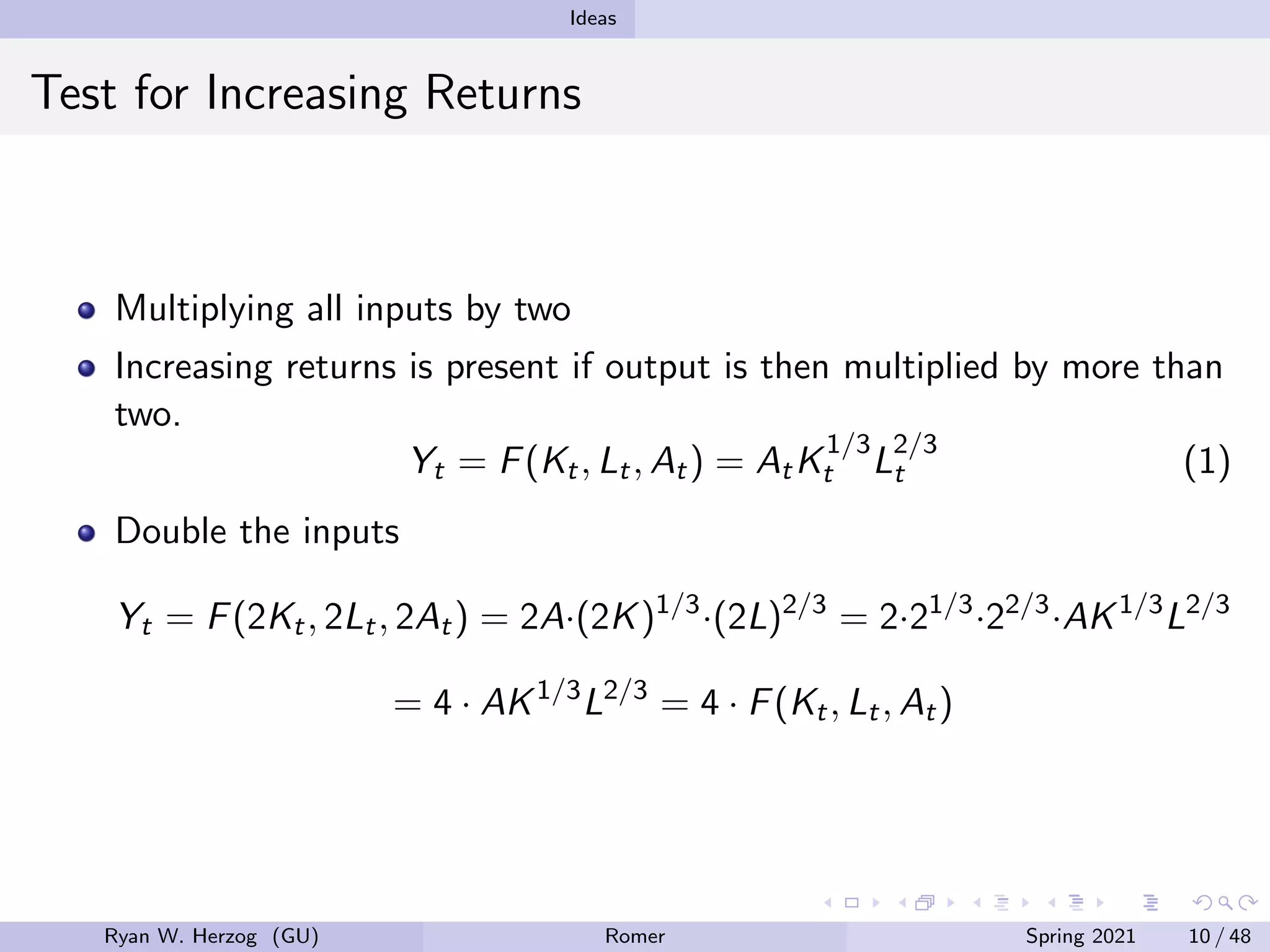 Chapter 6 - Romer Model | PDF