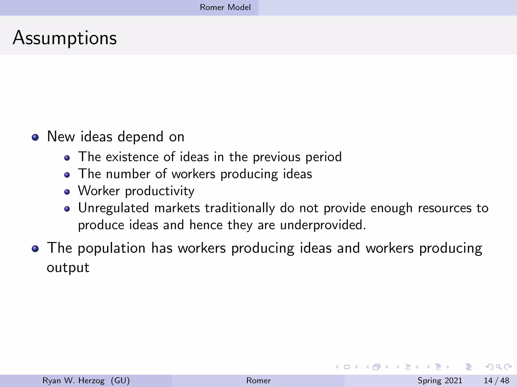 Chapter 6 - Romer Model | PDF