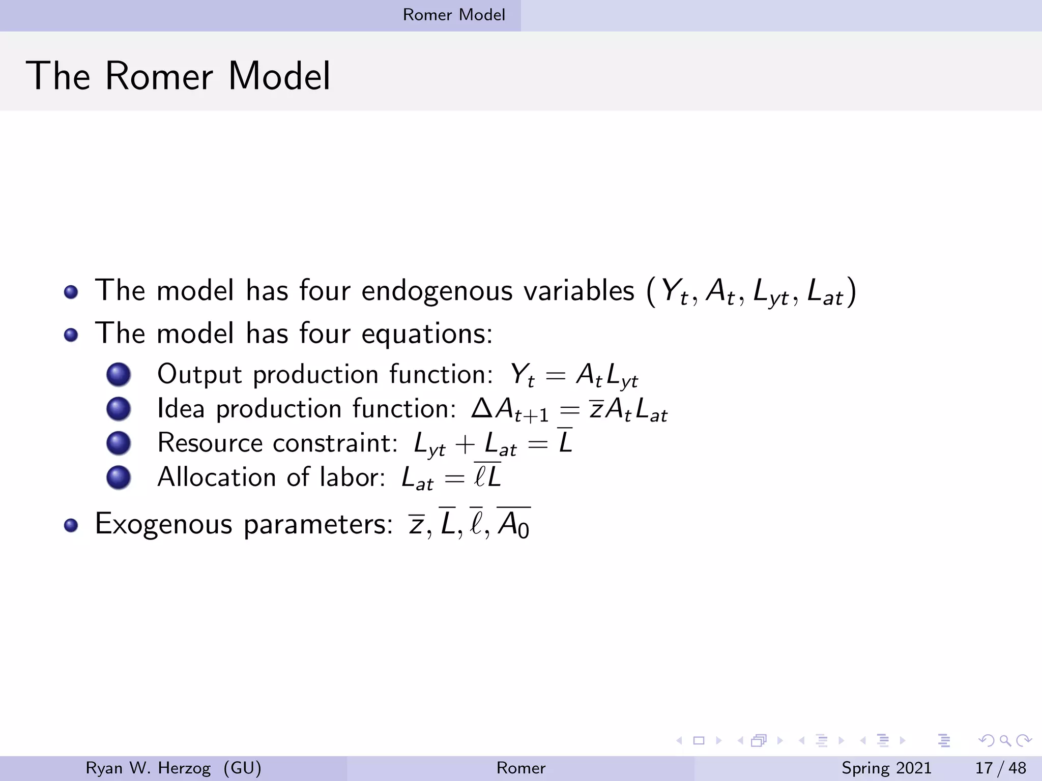 Chapter 6 - Romer Model | PDF