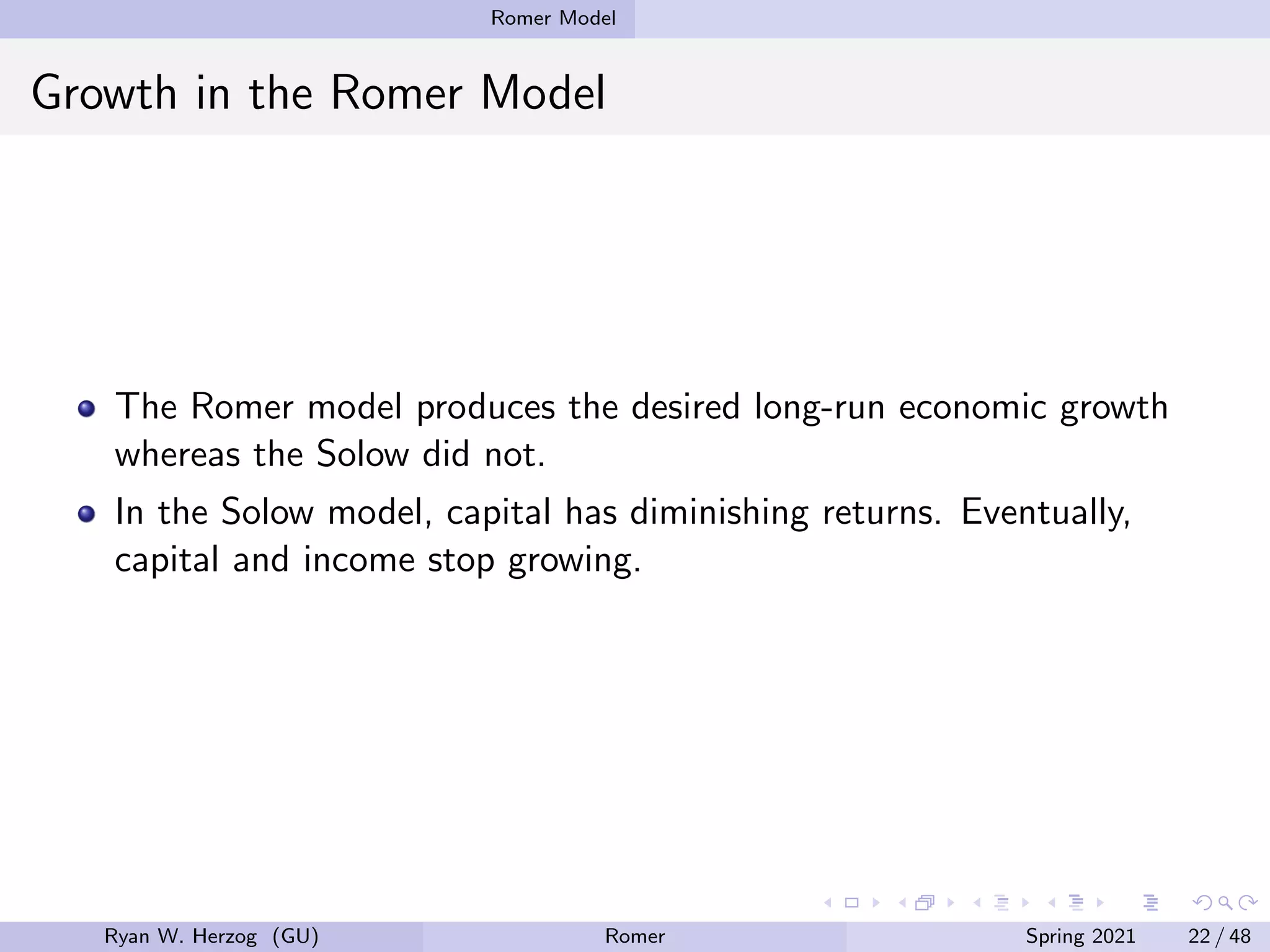 Chapter 6 - Romer Model | PDF