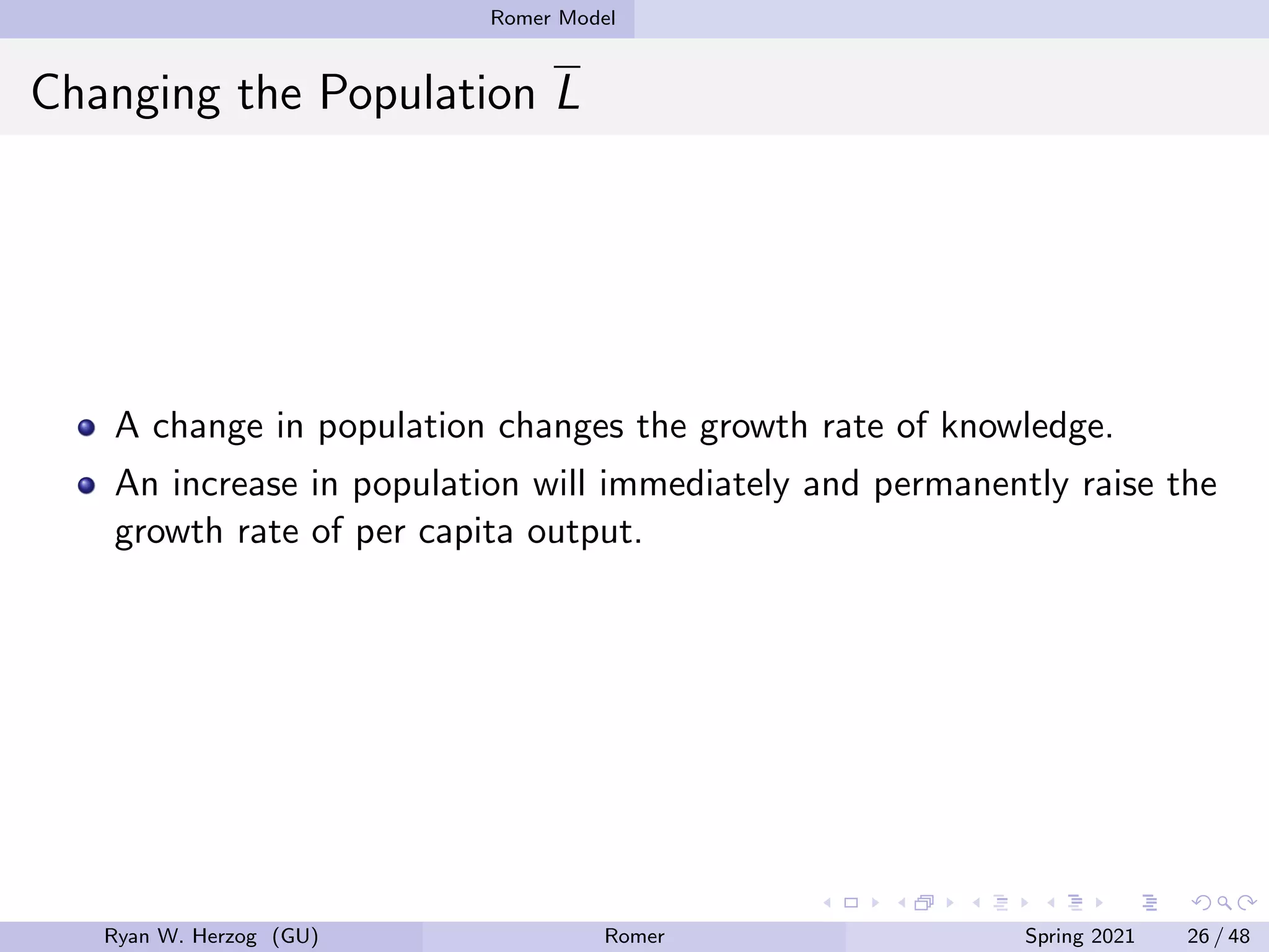 Chapter 6 - Romer Model | PDF