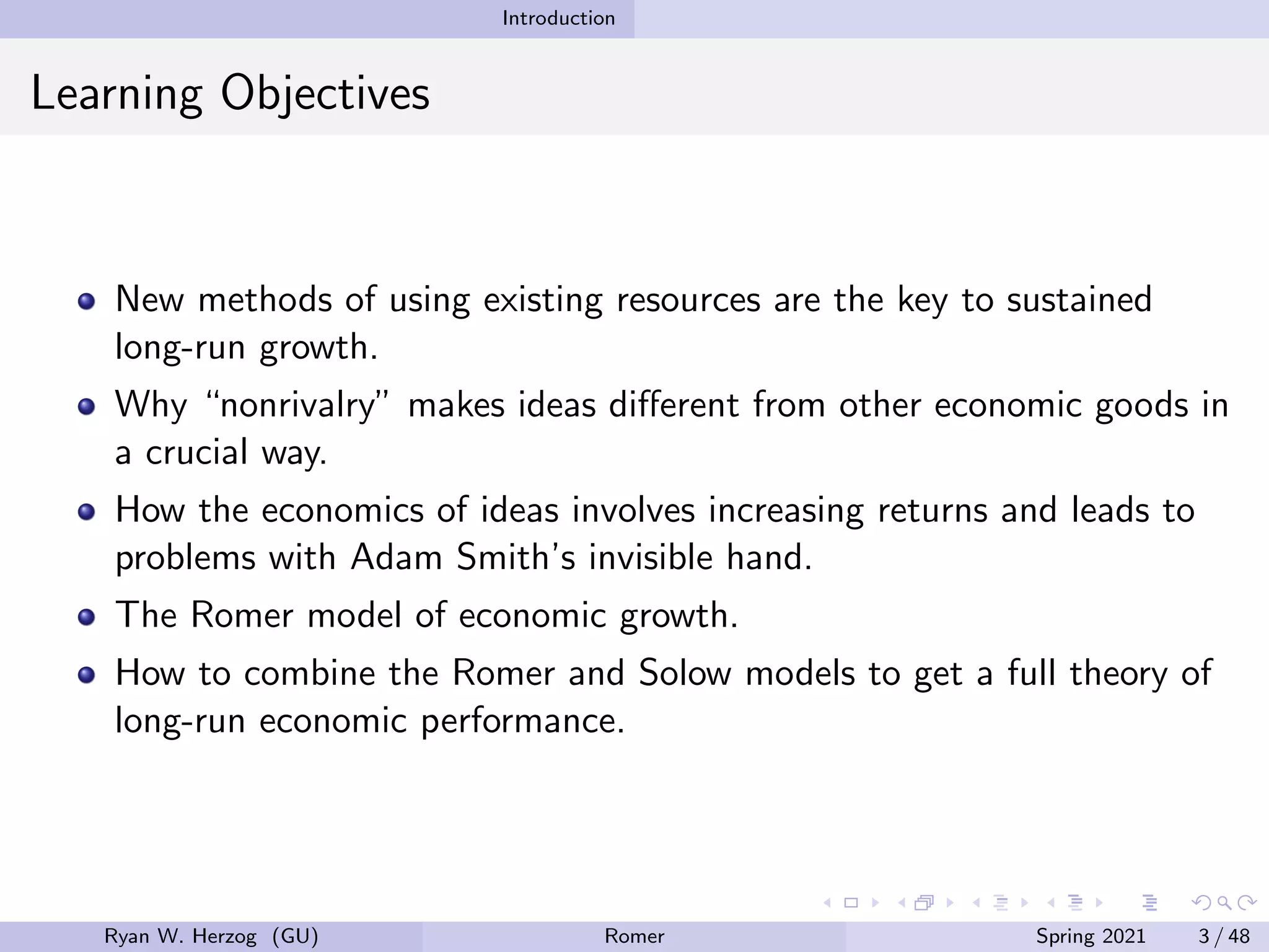 Chapter 6 - Romer Model | PDF