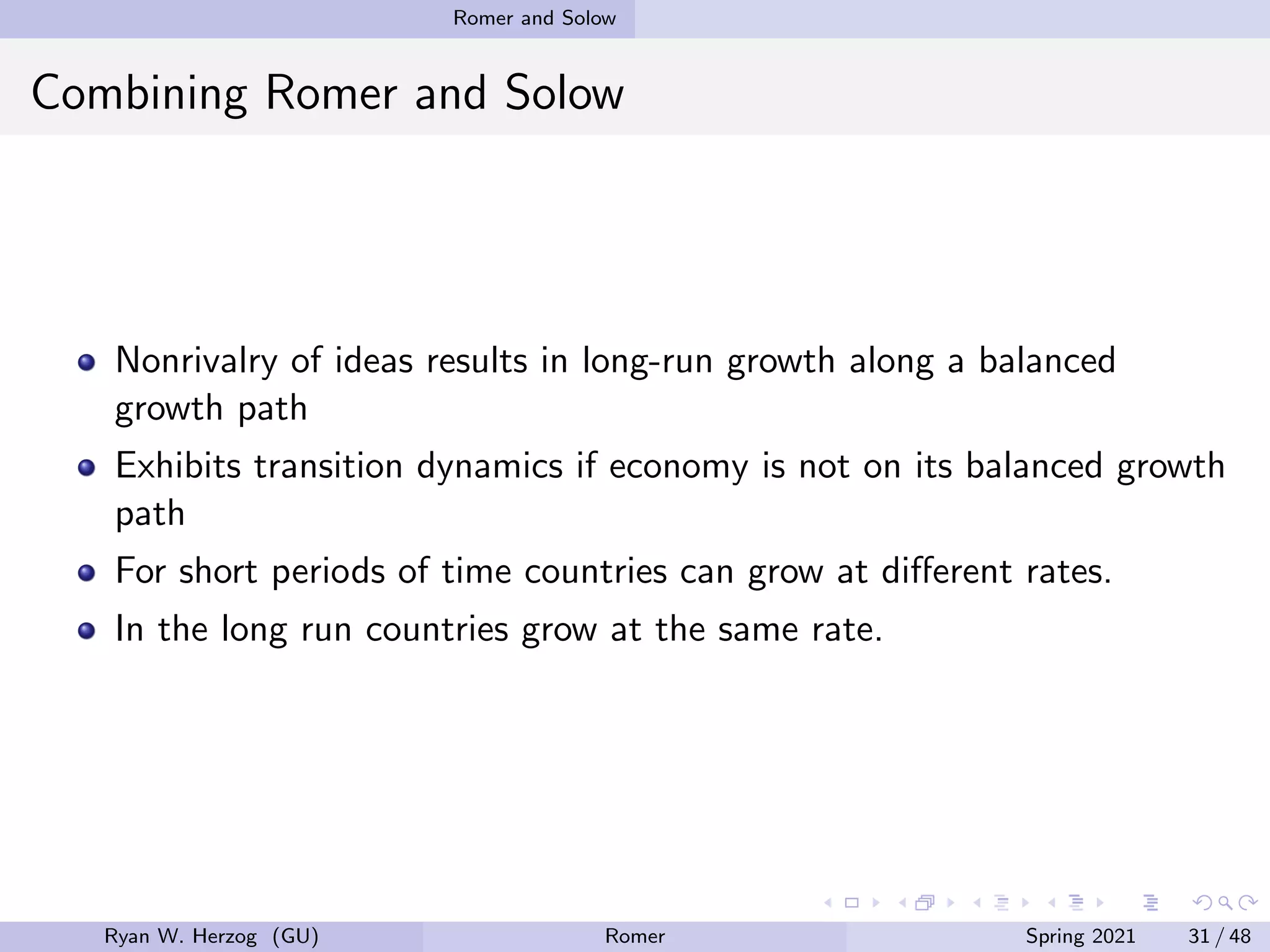 Chapter 6 - Romer Model | PDF
