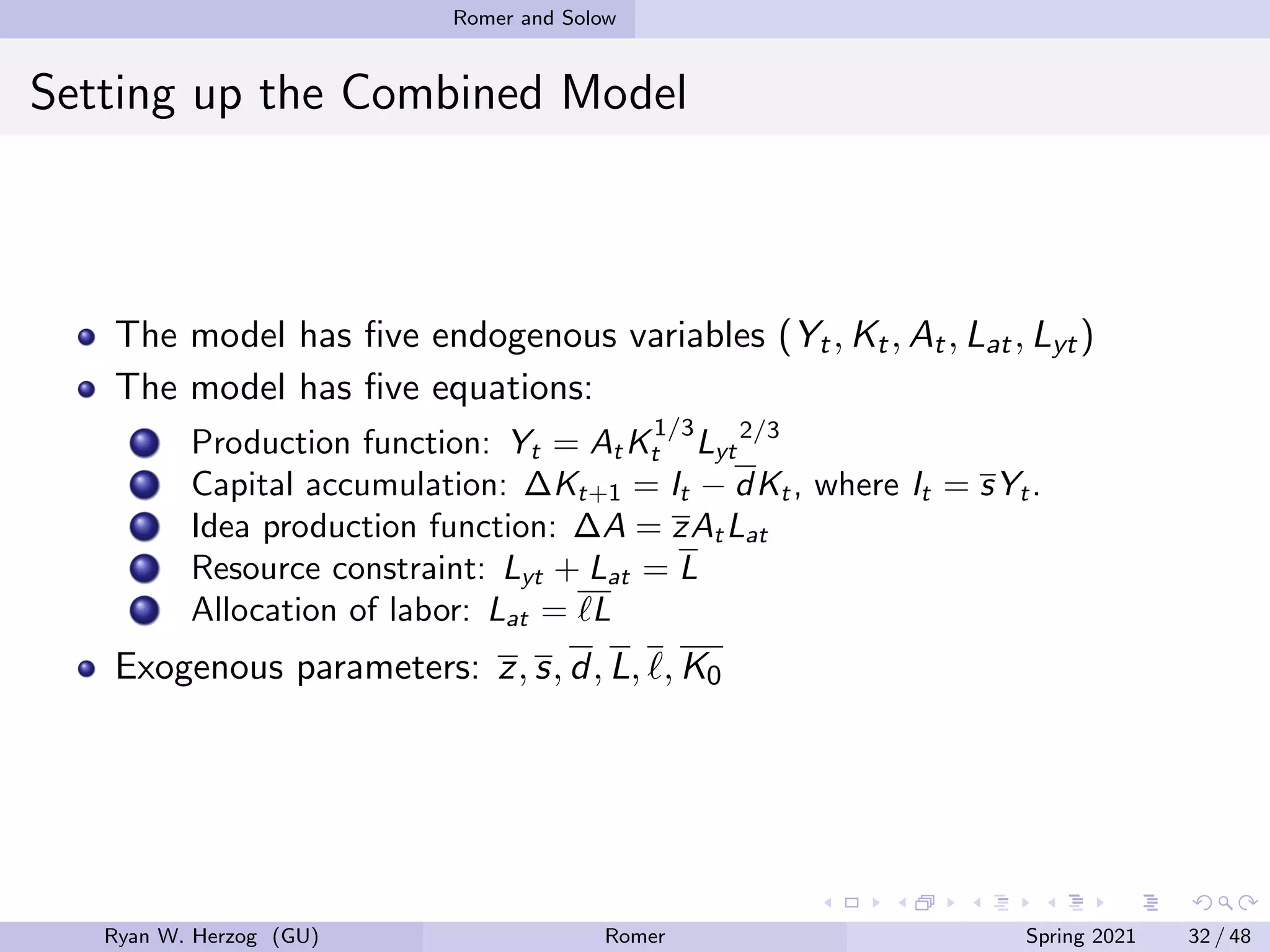 Chapter 6 - Romer Model | PDF