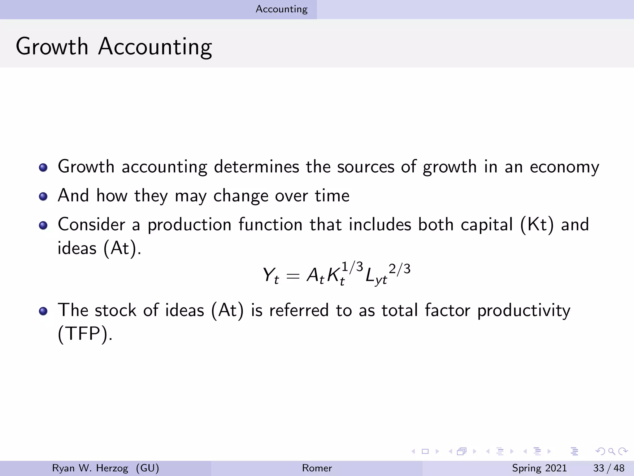 Chapter 6 - Romer Model | PDF