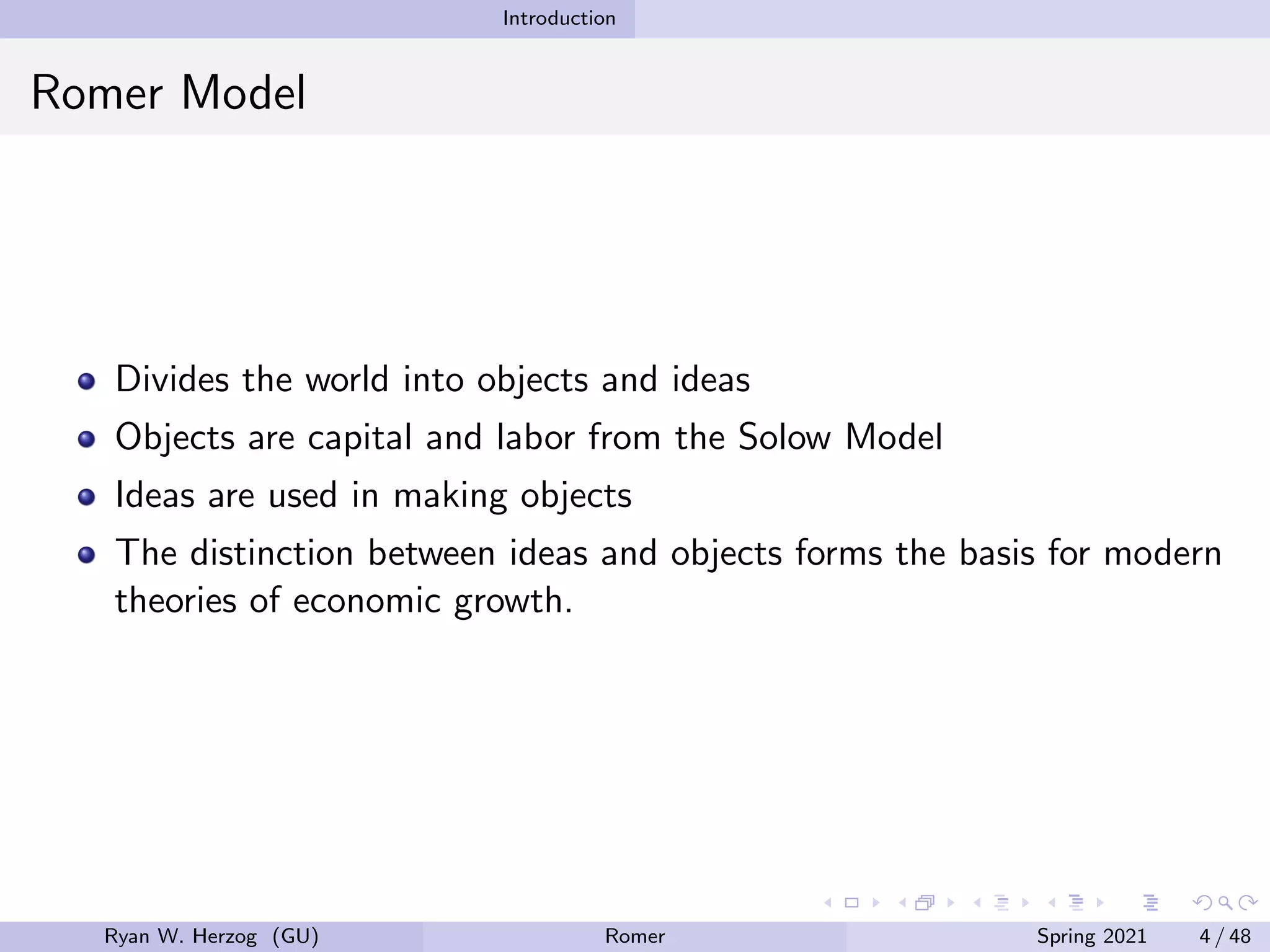 Chapter 6 - Romer Model | PDF