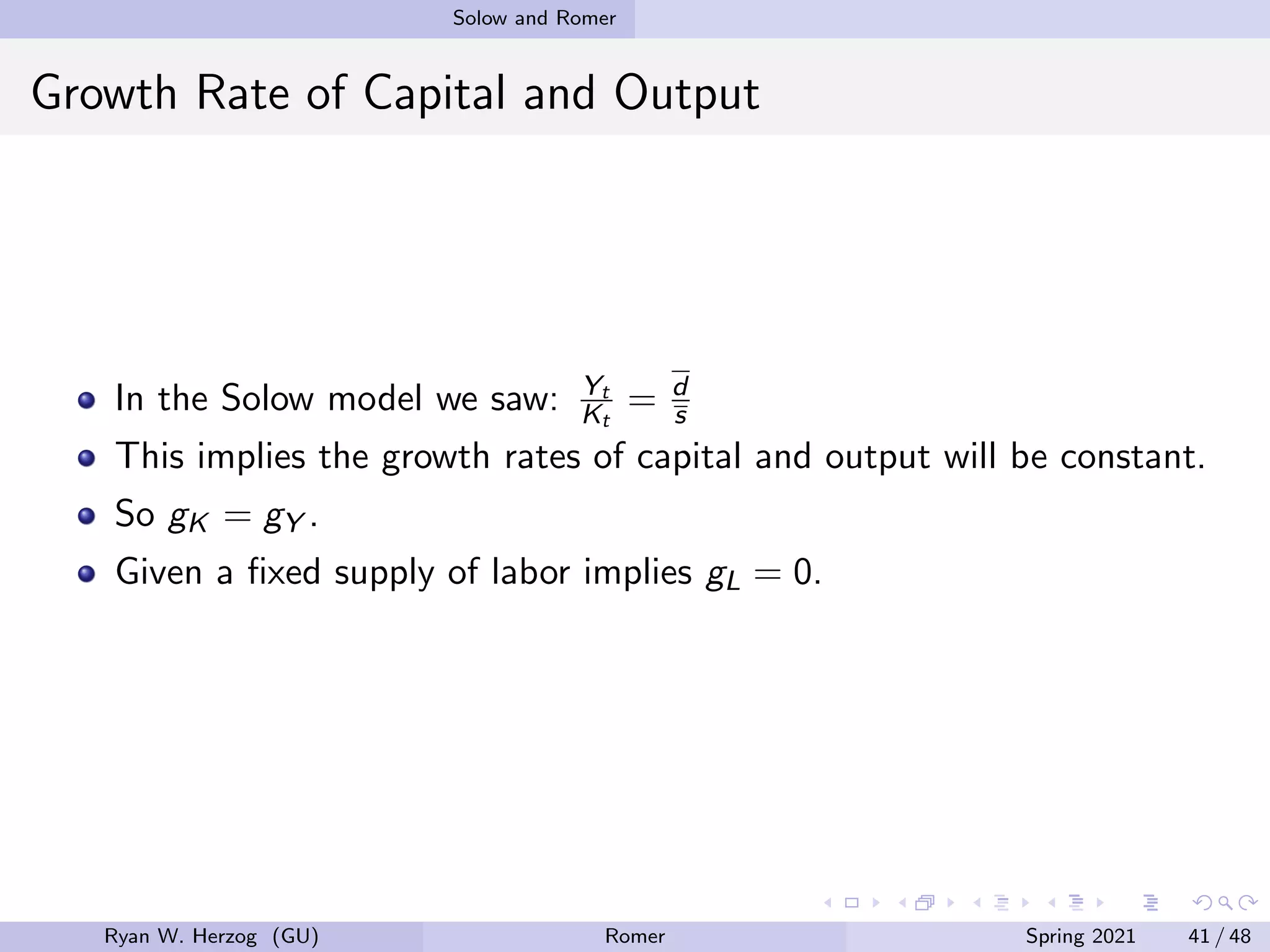 Chapter 6 - Romer Model | PDF