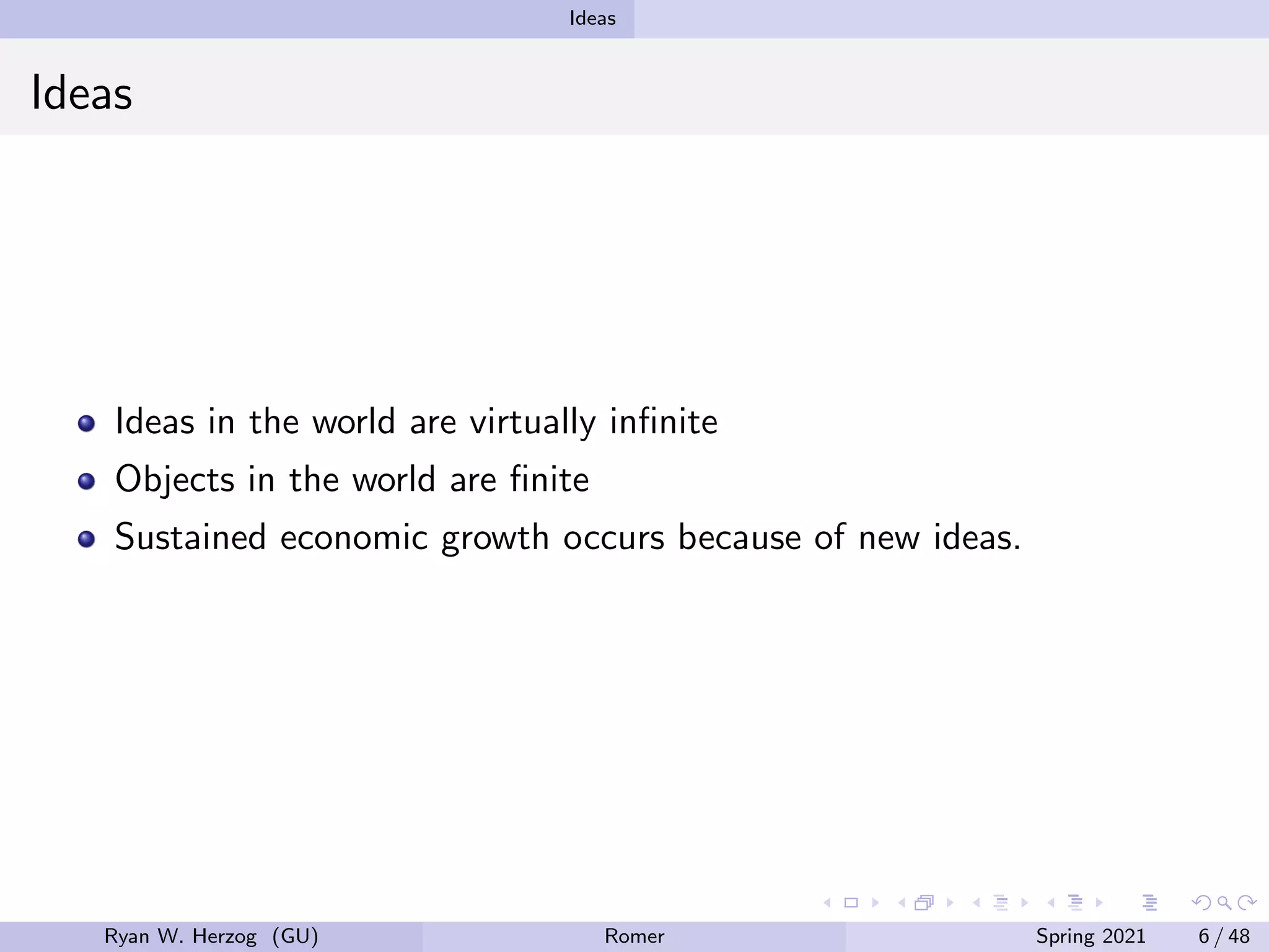 Chapter 6 - Romer Model | PDF