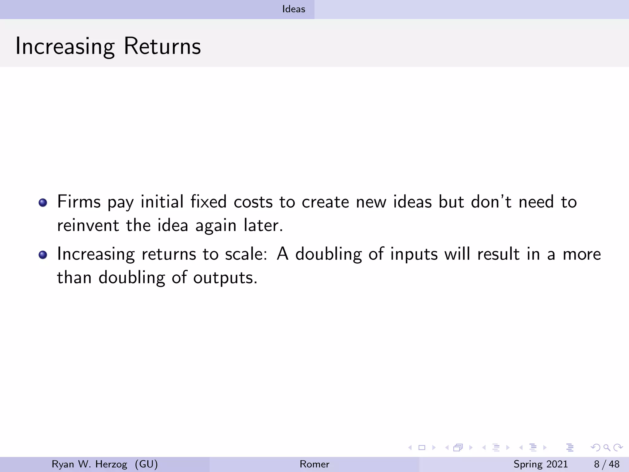 Chapter 6 - Romer Model | PDF