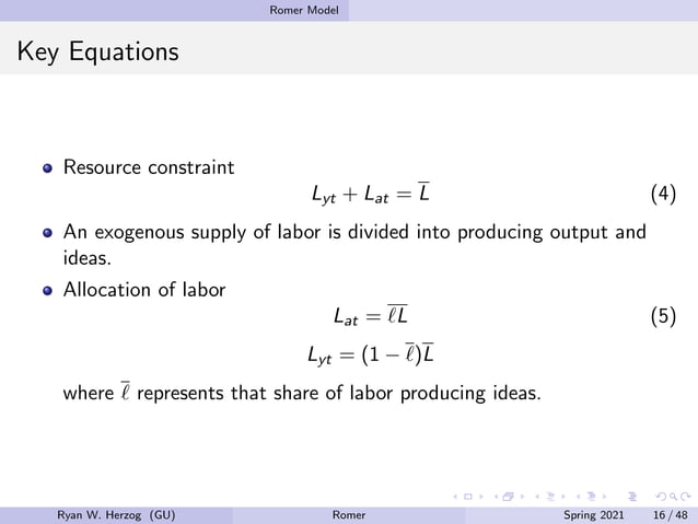 Chapter 6 - Romer Model | PDF | Physics | Science