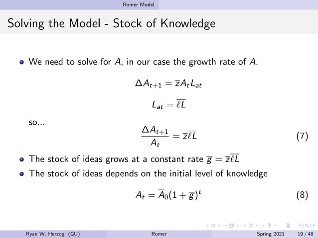 Chapter 6 - Romer Model | PDF | Physics | Science