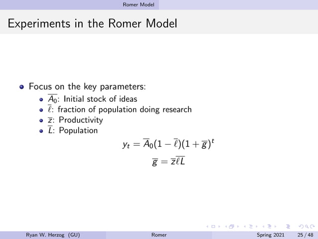 Chapter 6 - Romer Model | PDF | Physics | Science