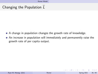 Chapter 6 - Romer Model | PDF