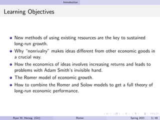 Chapter 6 - Romer Model | PDF