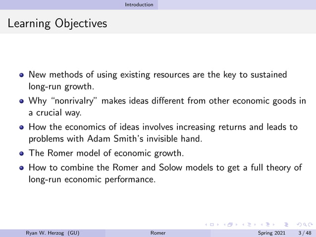 Chapter 6 - Romer Model | PDF | Physics | Science