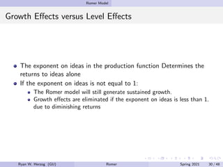 Chapter 6 - Romer Model | PDF