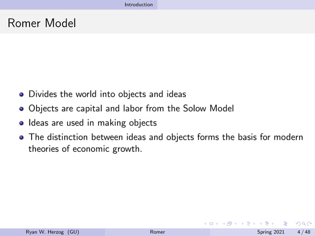 Chapter 6 - Romer Model | PDF | Physics | Science