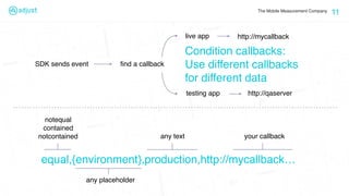 Adjust Workshop - PUSHING AND PULLING YOUR DATA | PPT