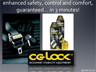 Improved Safety, Control & Comfort in 5 mins with the CG-Lock Device | PPT