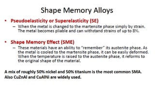 6 shape memory alloy effect and processing | PDF