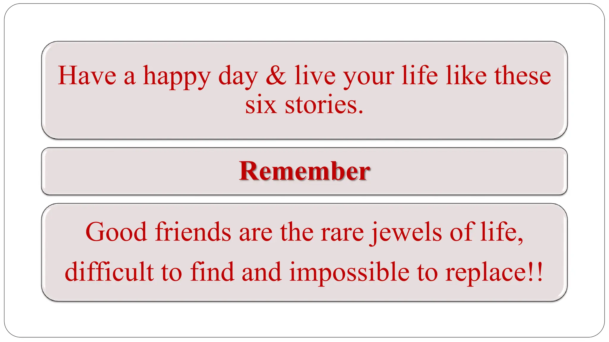 SIX SMALL STORIES WITH LOTS OF MEANINGS / Learning from stories / Short ...