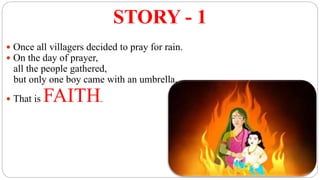 SIX SMALL STORIES WITH LOTS OF MEANINGS / Learning from stories / Short ...