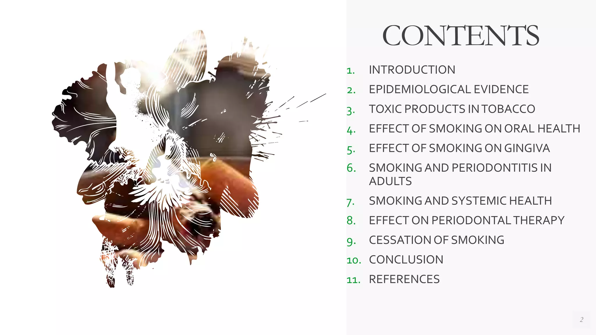 SMOKING AND PERIODONTIUM | PPTX